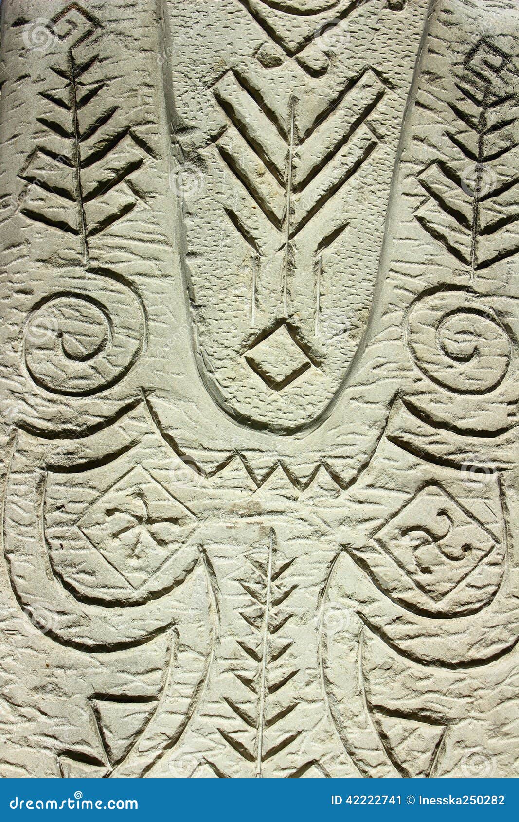 Dibujo en una roca imagen de archivo. Imagen de cultura - 42222741