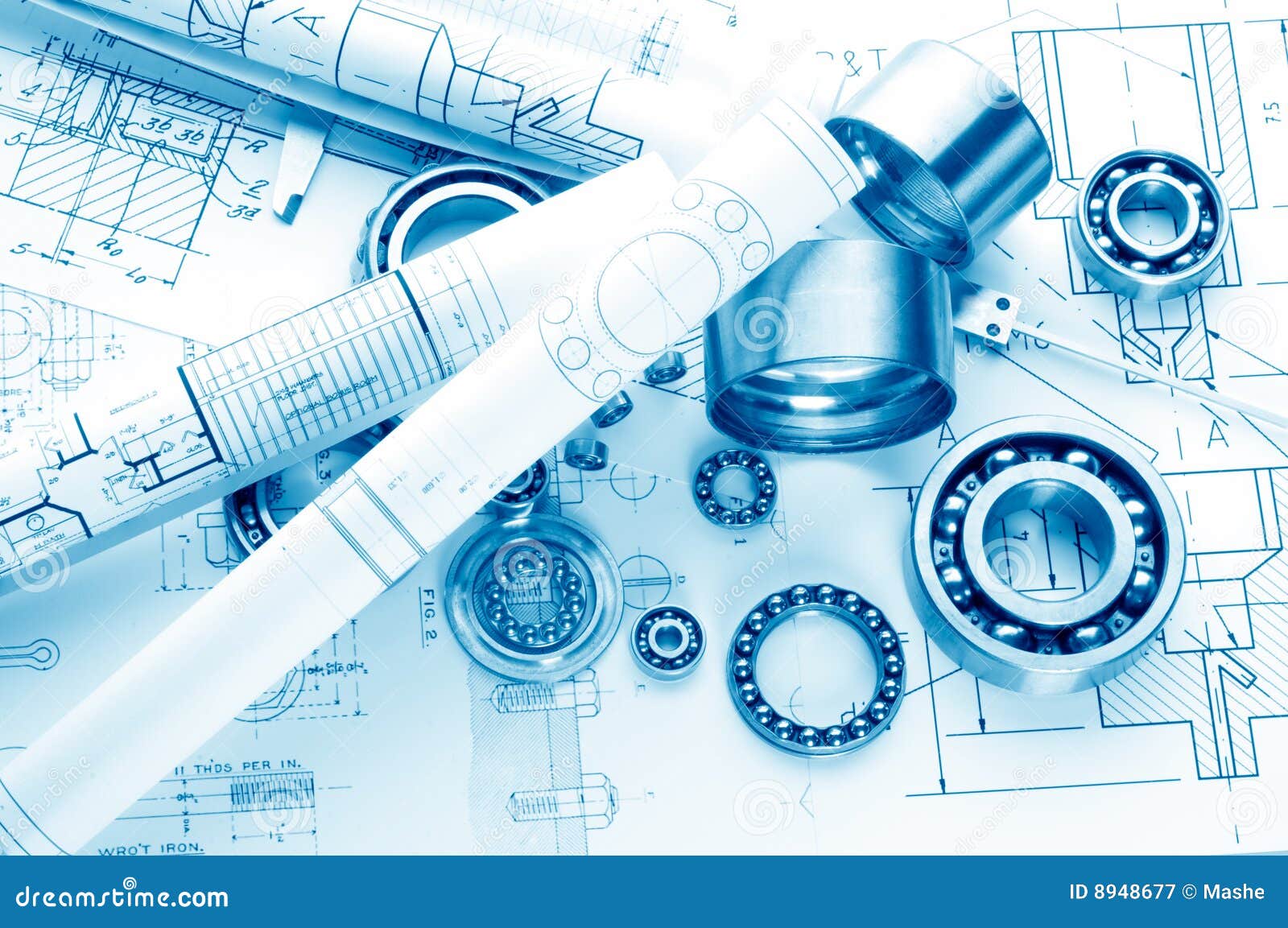 Dibujo industrial imagen de archivo. Imagen de vector - 8948677