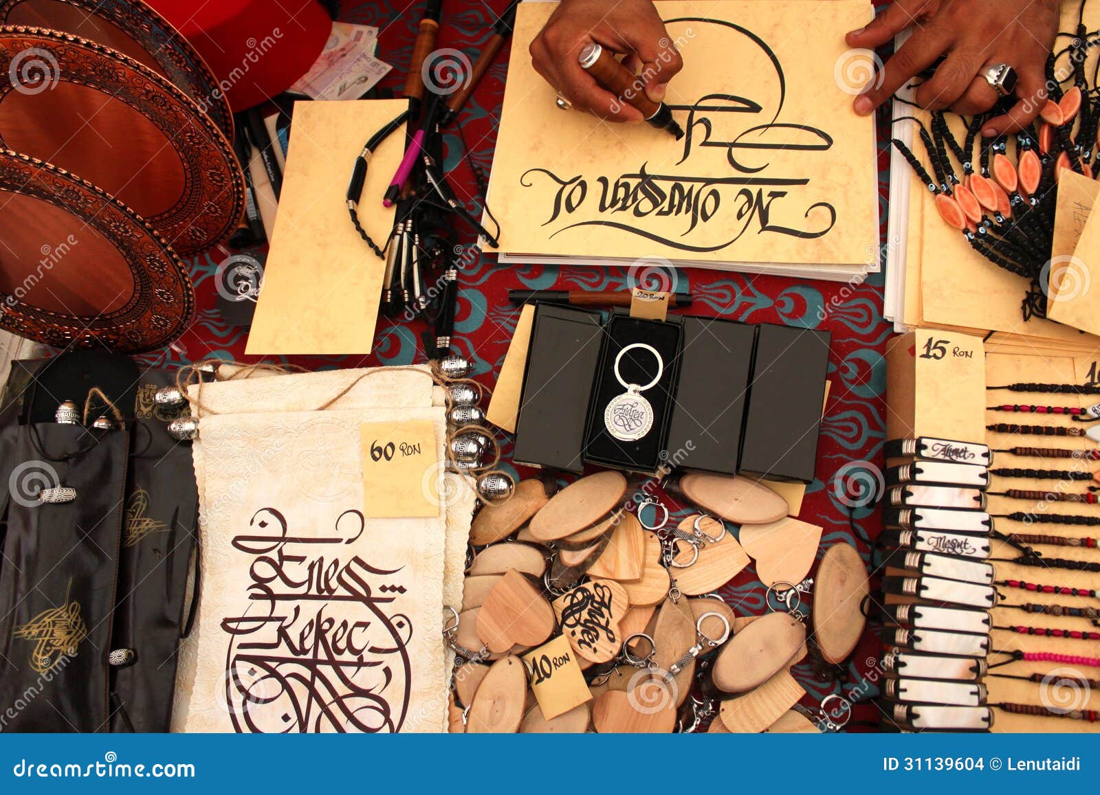 Dibujo turco del artista imagen de archivo editorial. Imagen de ...