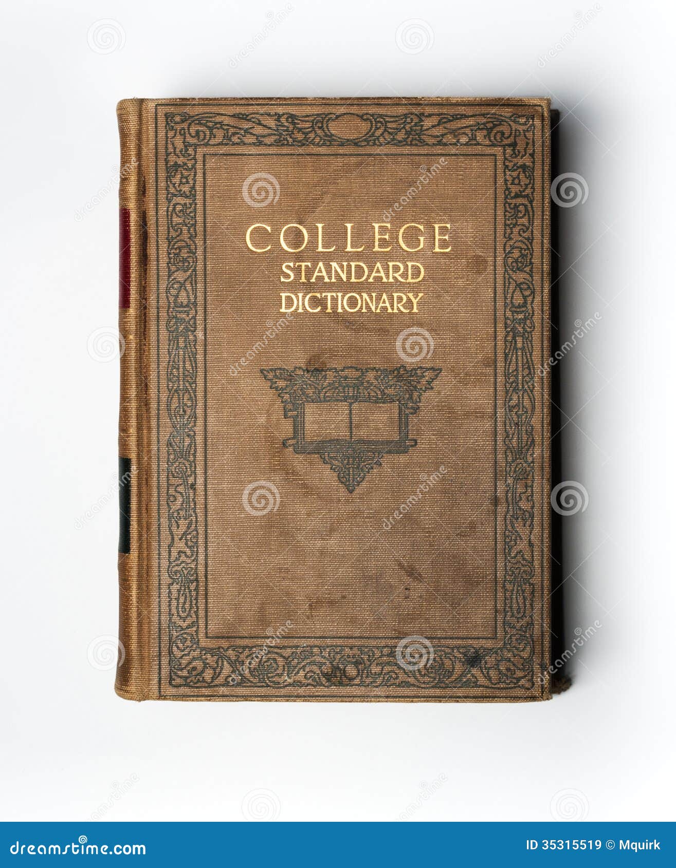 Diccionario apenado viejo imagen de archivo. Imagen de blanco - 35315519