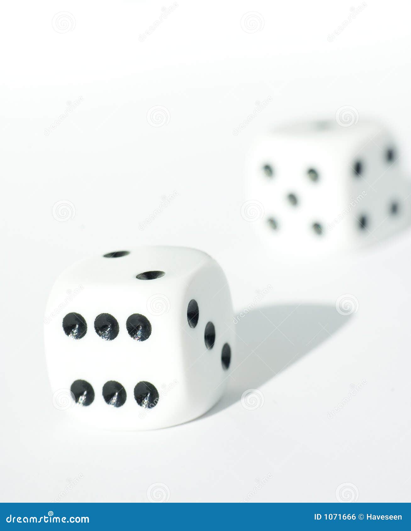Dice stock photo. Image of toss, risk, gamble, pair, roll - 1071666