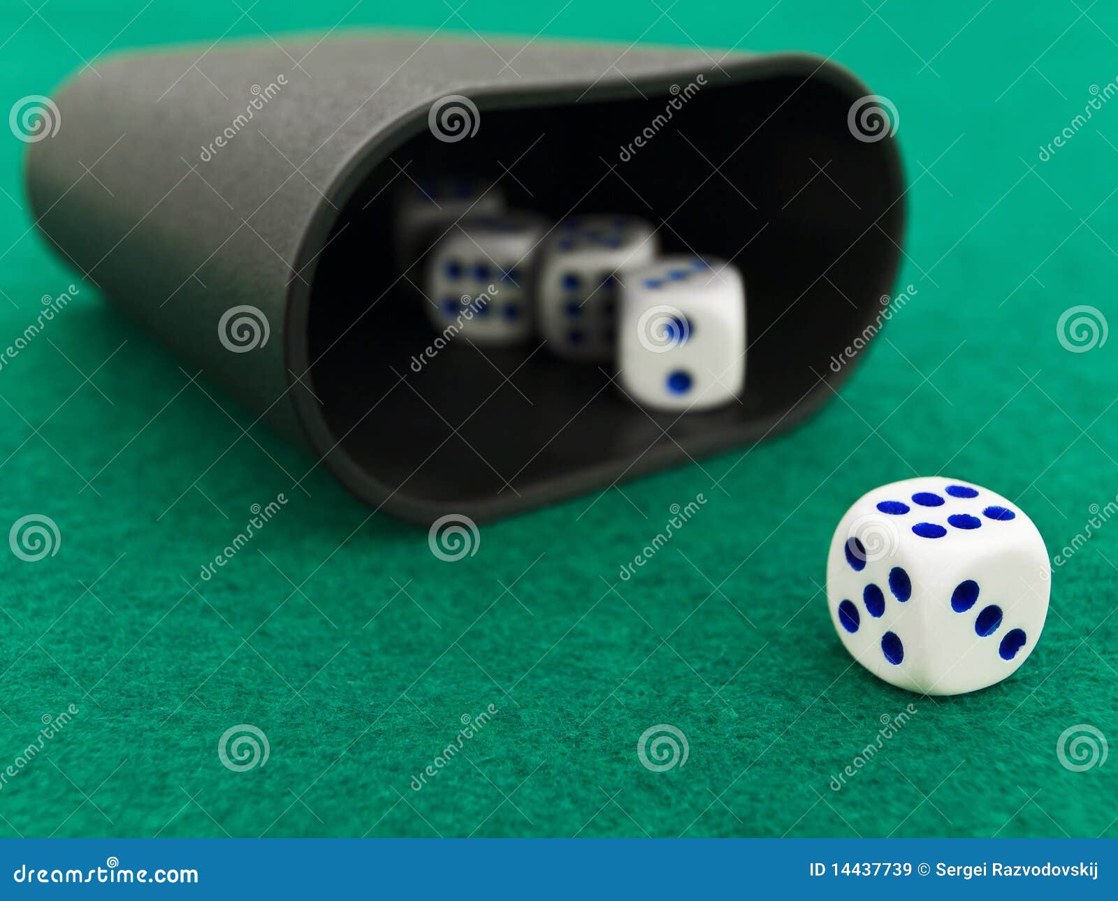Dice stock image. Image of games, table, throwing, leisure - 14437739