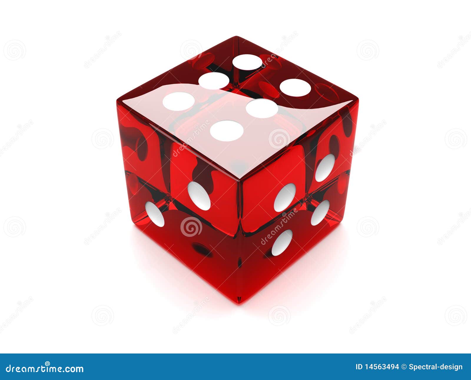 Dice stock illustration. Illustration of cubic, cube - 14563494