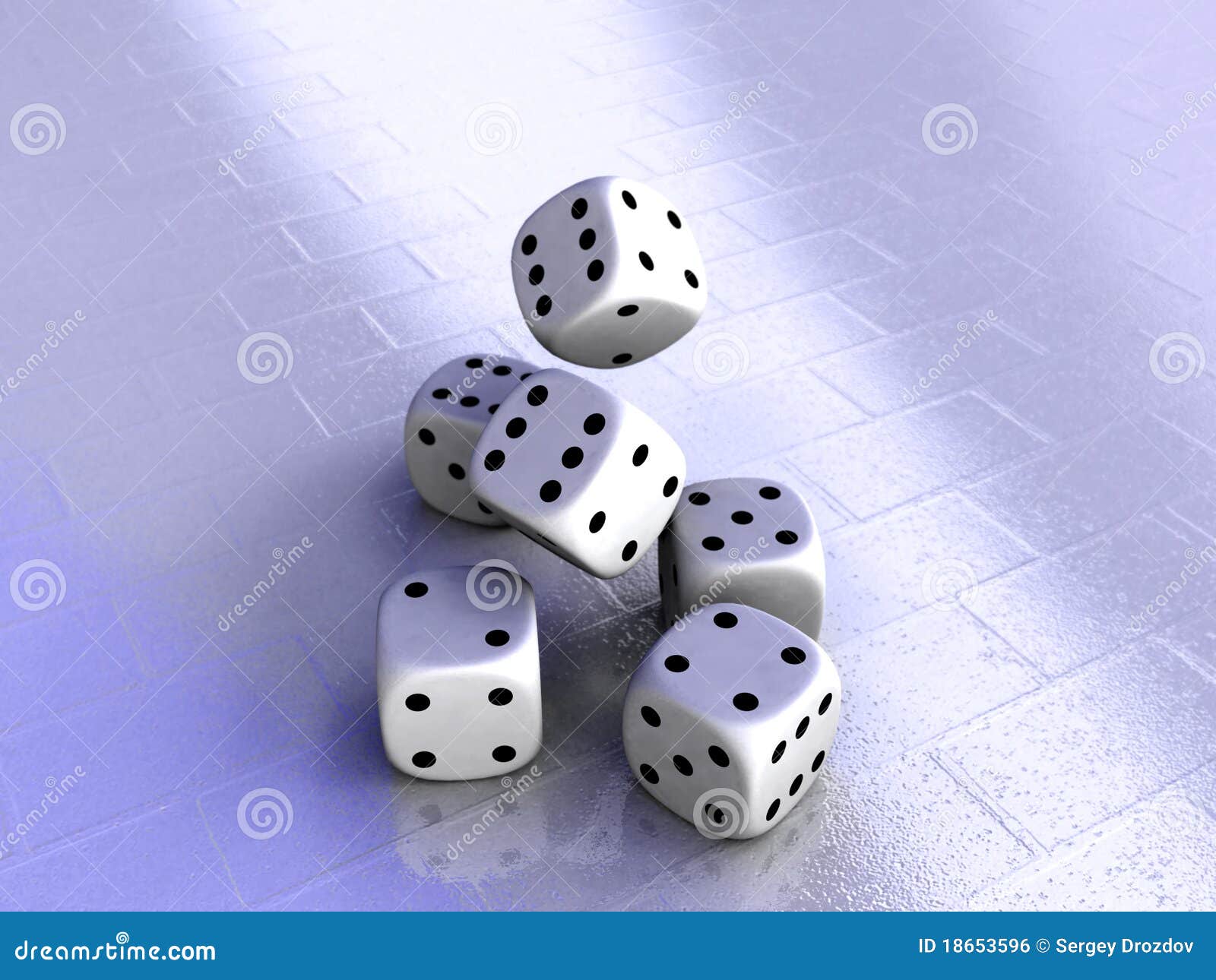 Dice stock photo. Image of competition, shape, number - 18653596