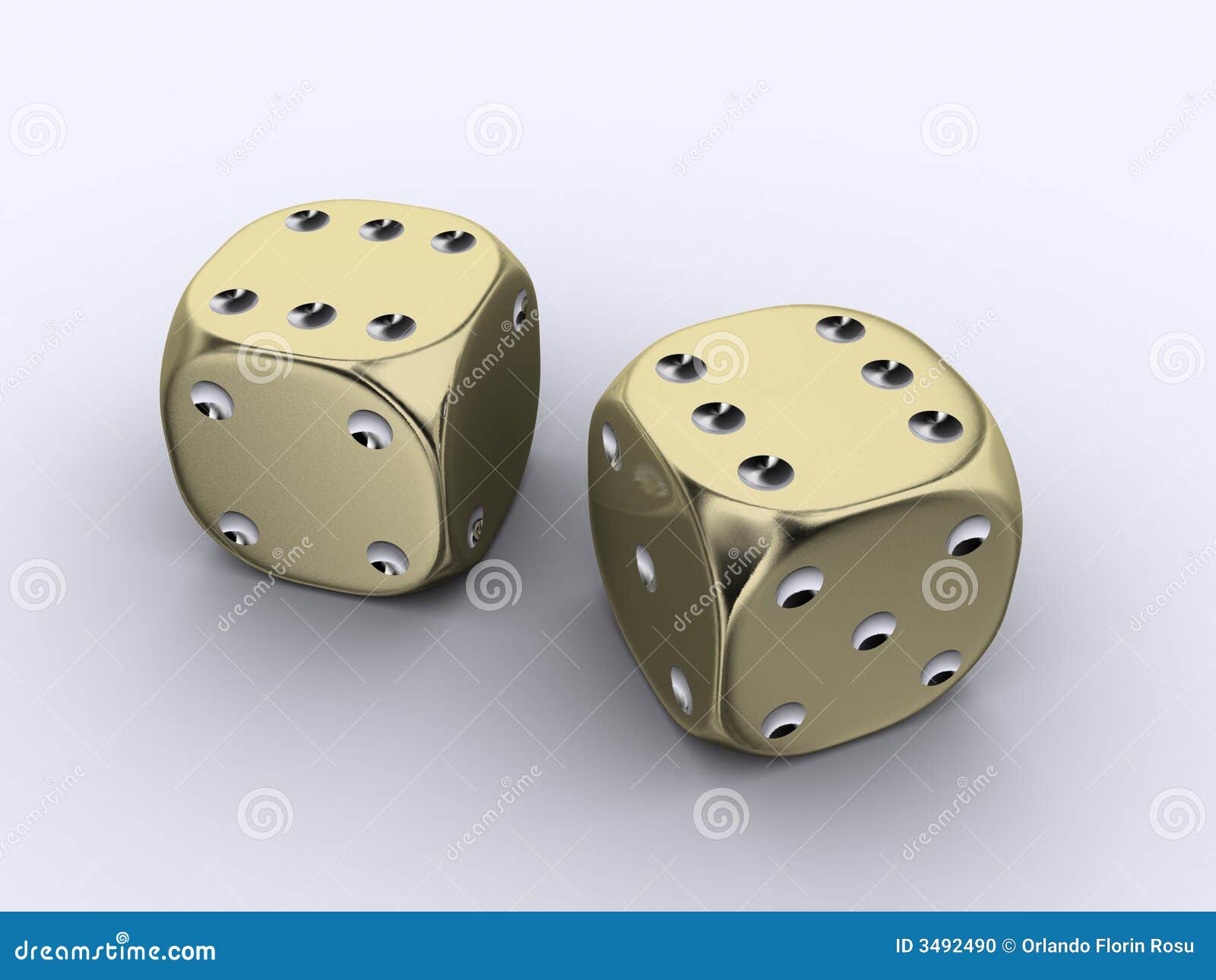 Dice 2 stock illustration. Illustration of dices, conceptual - 3492490