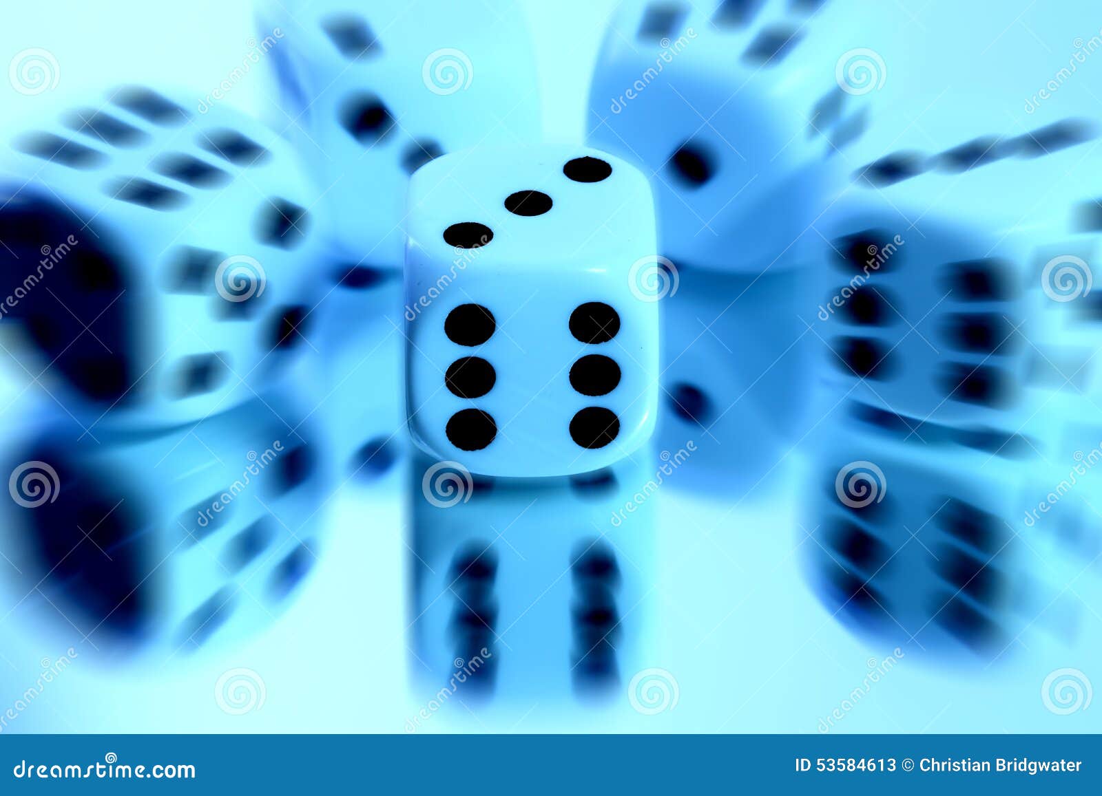 Dice abstract stock image. Image of throw, mirror, digit - 53584613