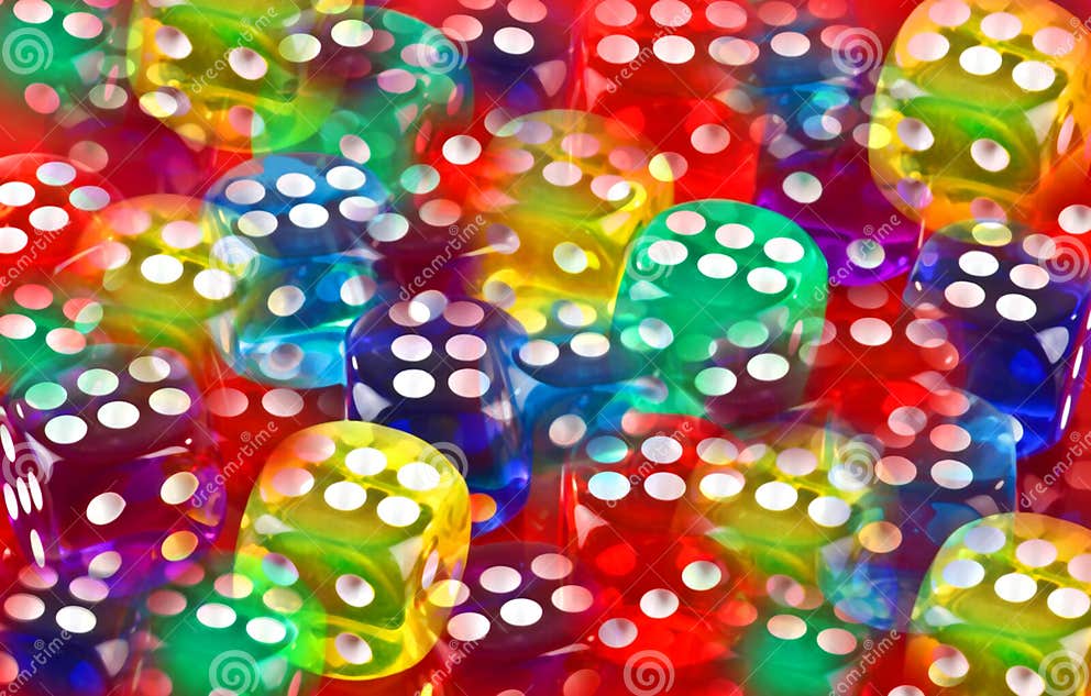 Dice abstract stock image. Image of group, leisure, acrylic - 30825311