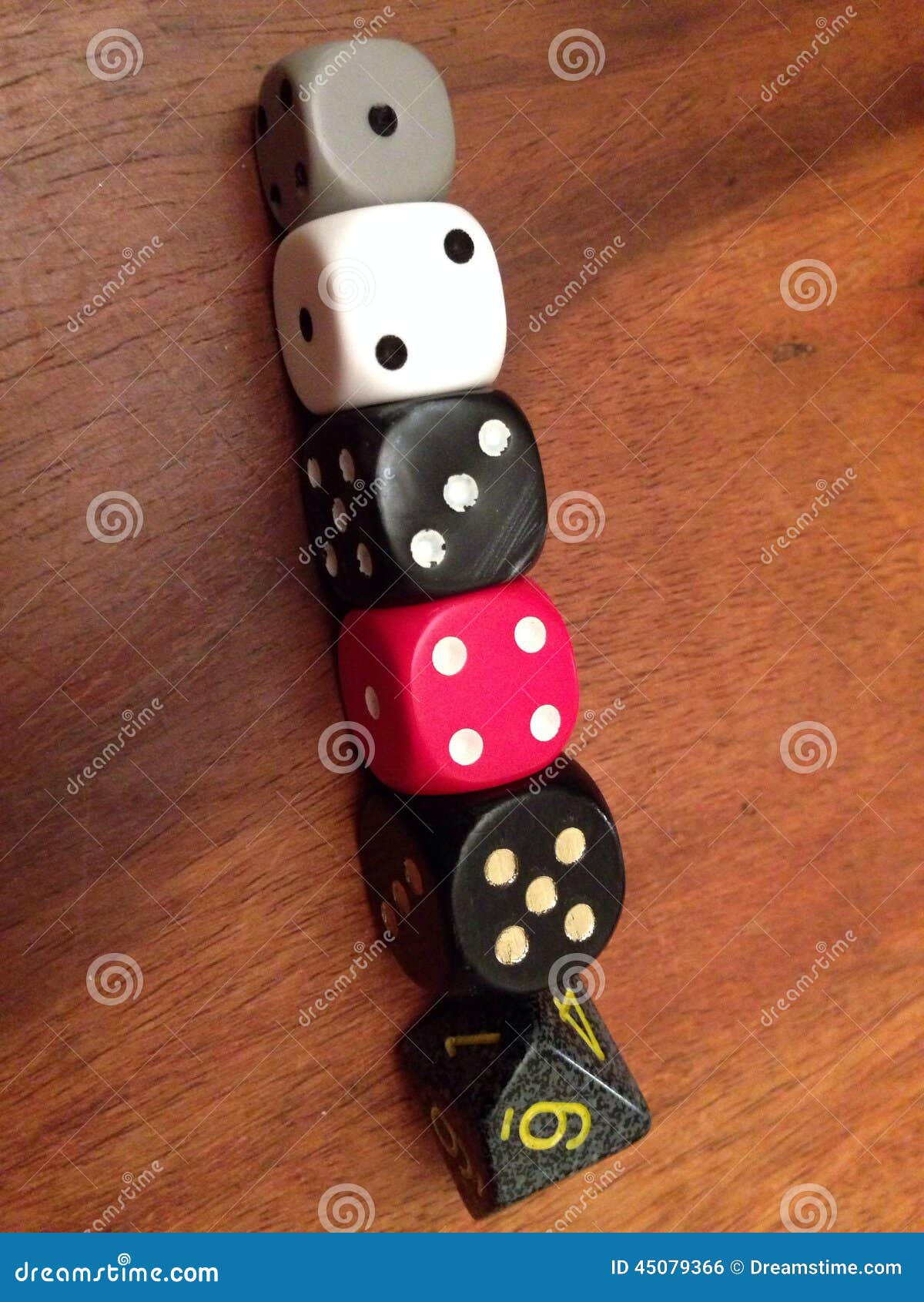 Dice ascending stock photo. Image of geek, game, lined - 45079366