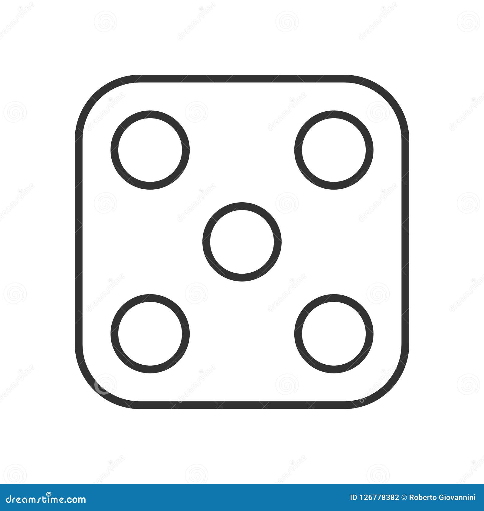 Outline Dice Stock Illustrations – 4,523 Outline Dice Stock ...