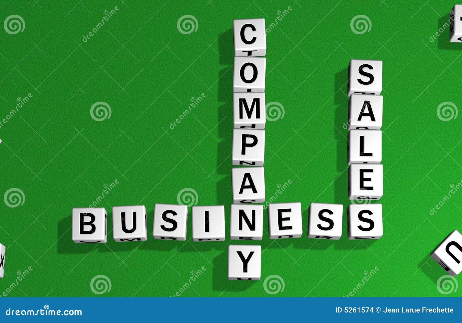 Dice Company, Business and Sales Stock Illustration - Illustration of ...