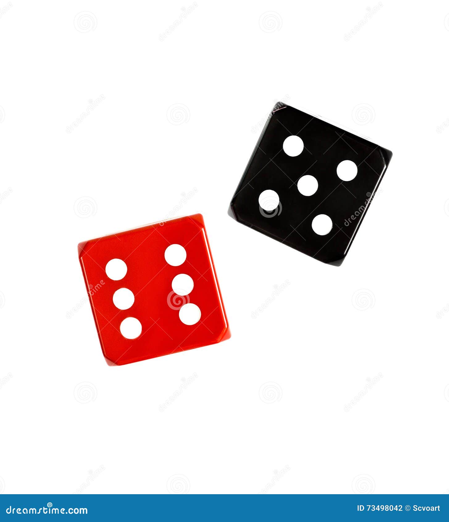 Dice cubes isolated stock photo. Image of random, cube - 73498042