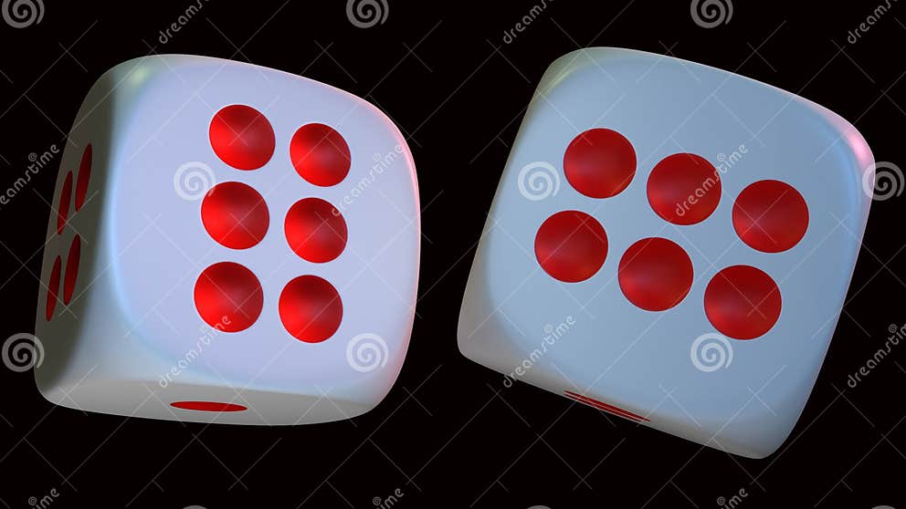 Dice stock illustration. Illustration of loser, random - 53867176