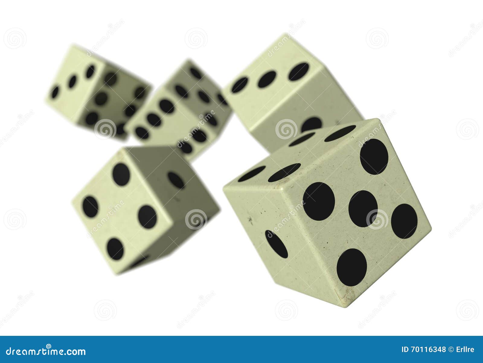 Dice Falling Stock Photo | CartoonDealer.com #78506154