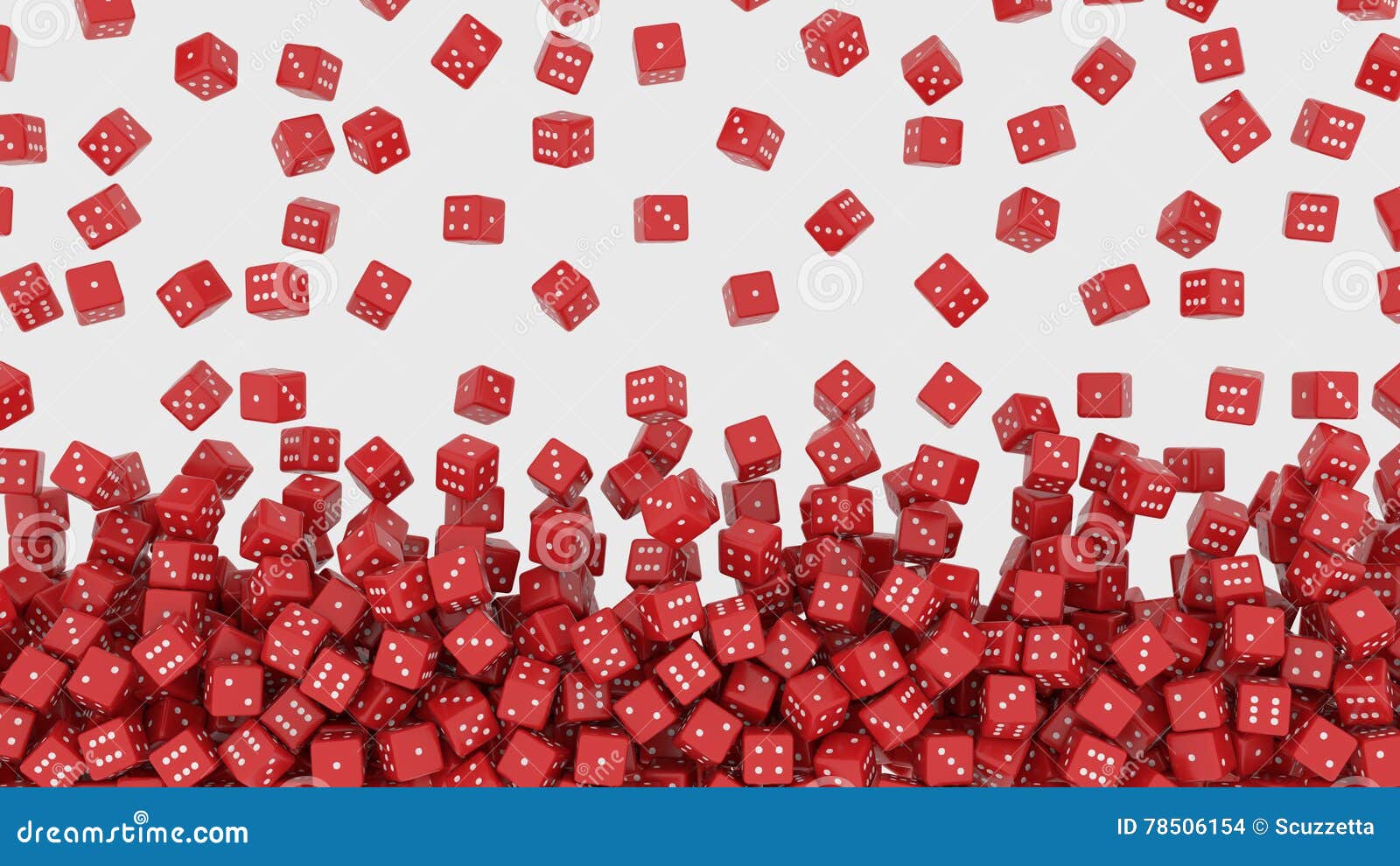 Dice Falling Stock Photo | CartoonDealer.com #78506154