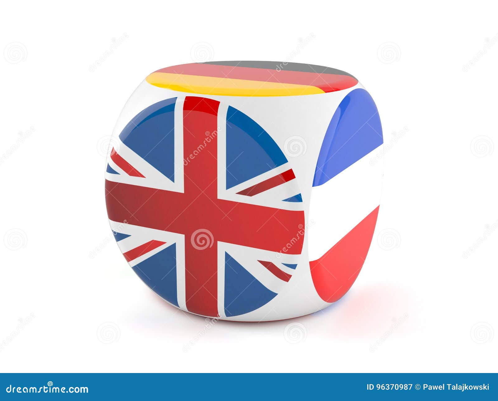 Dice with flags stock illustration. Illustration of language - 96370987