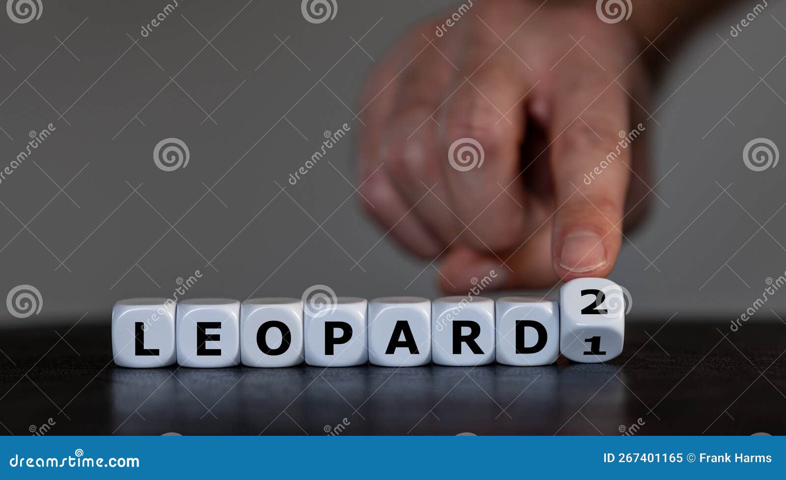 Dice Form the Expression `Leopard 1` and `Leopard 2`. Symbol for a ...