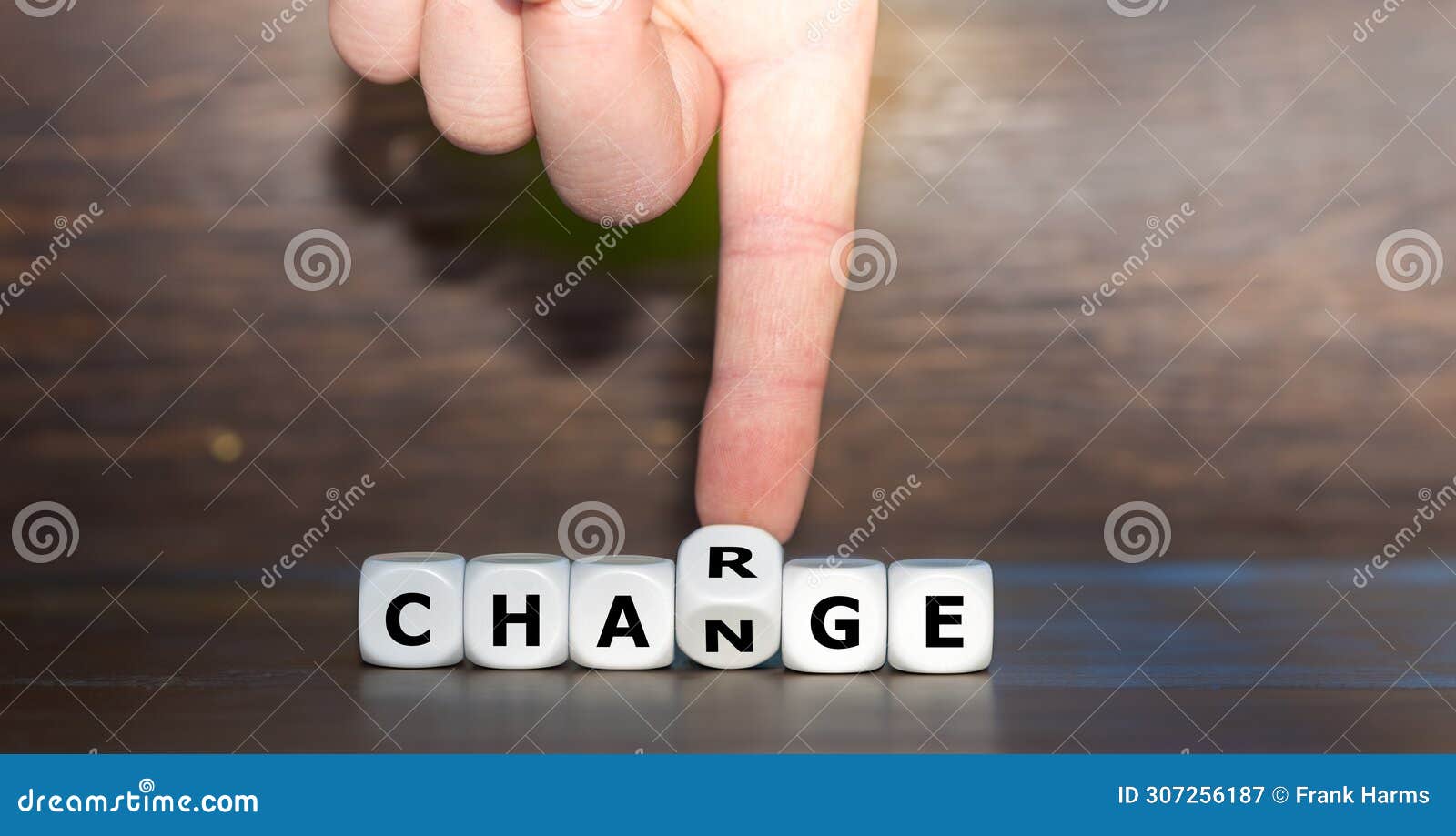 Dice Form the Words Charge and Change. Stock Image - Image of word ...