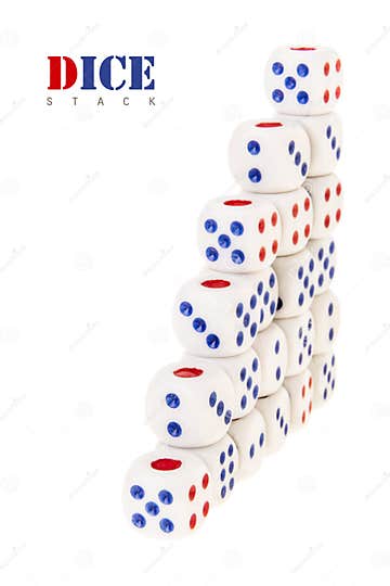 Dice graph format stock photo. Image of gamble, shadow - 44788284