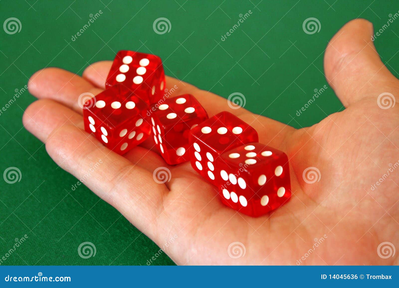 Dice in hand stock photo. Image of person, throwing, green - 14045636