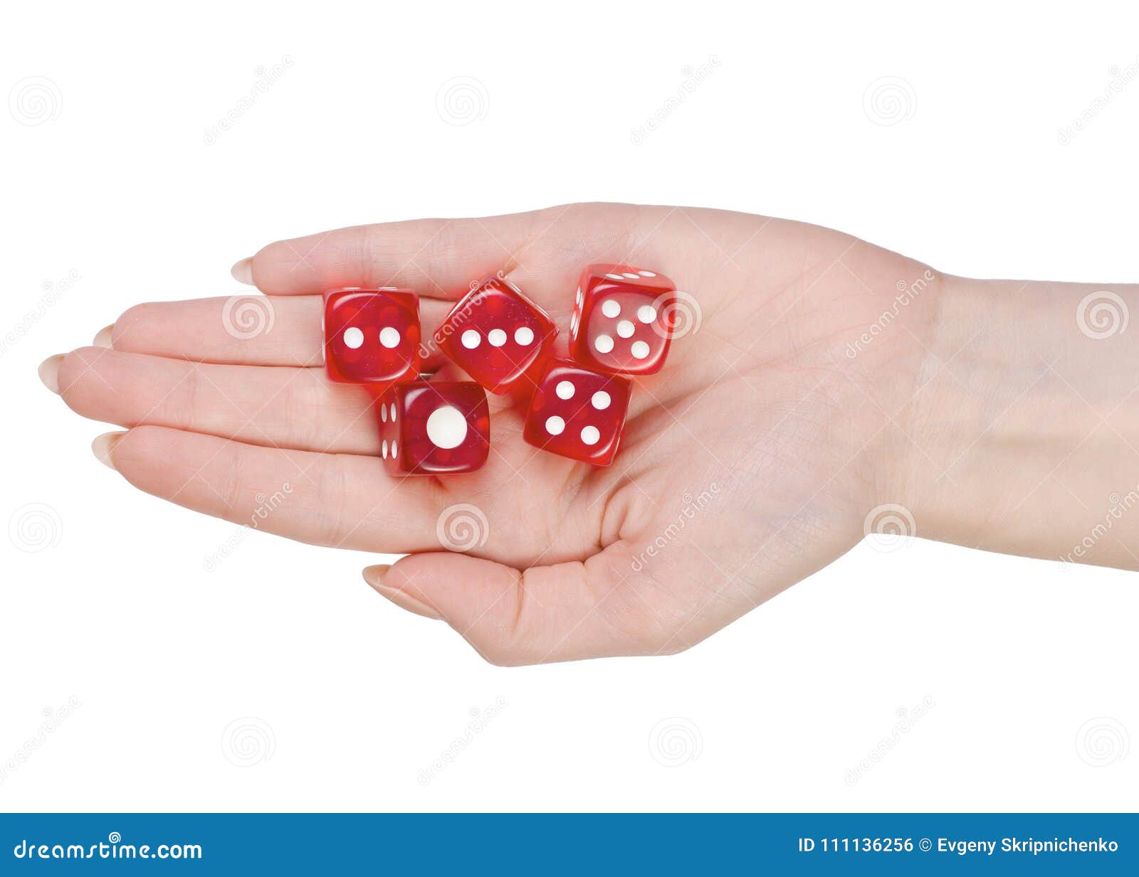Dice in hands stock photo. Image of leisure, cube, concept - 111136256