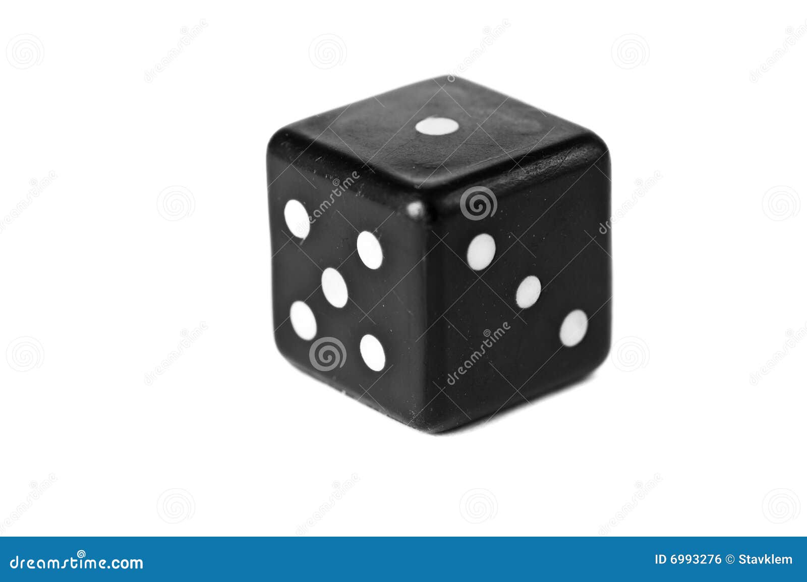 Dice isolated on white stock photo. Image of gambling - 6993276