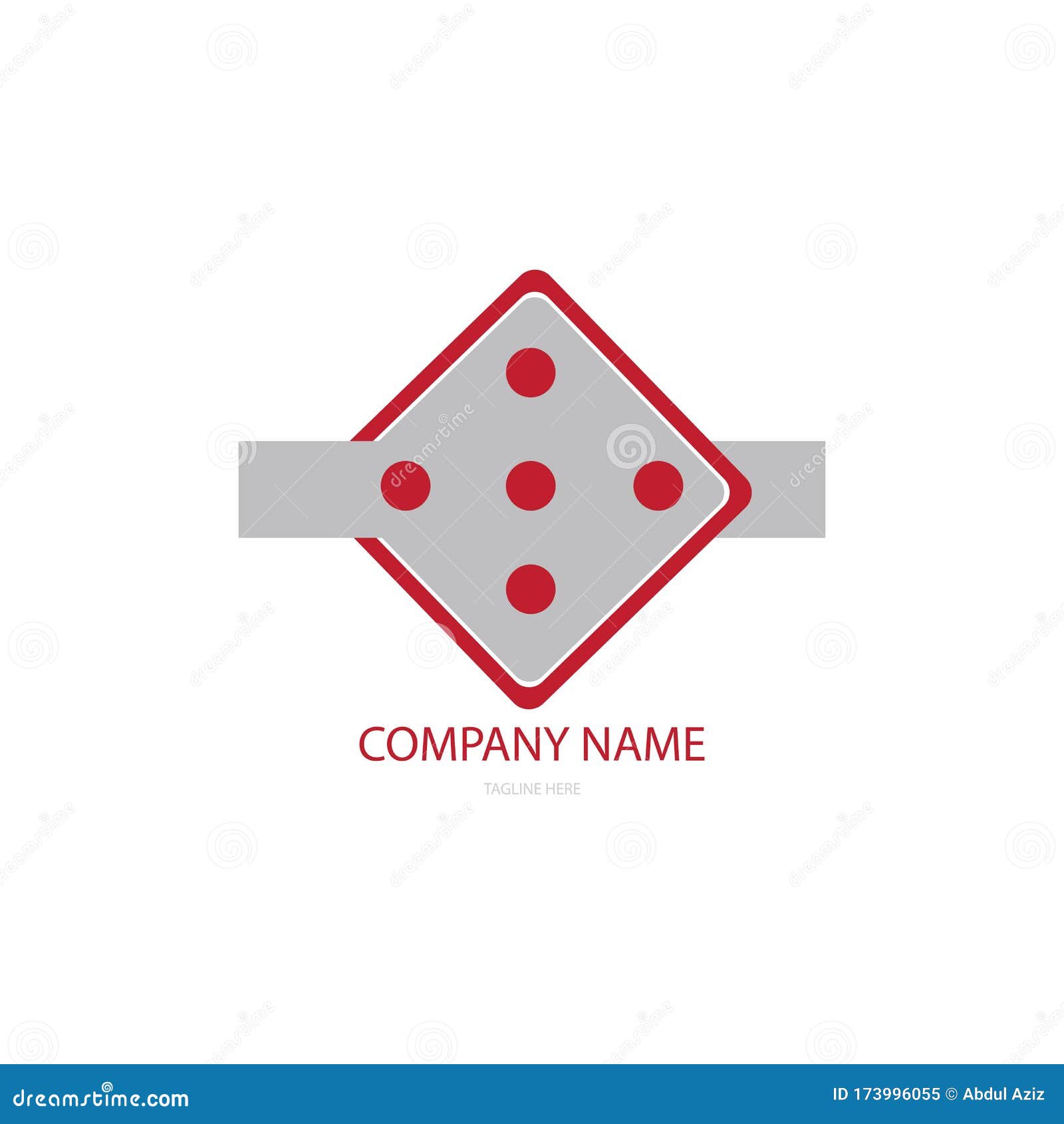 Dice logo vector stock vector. Illustration of gaming - 173996055