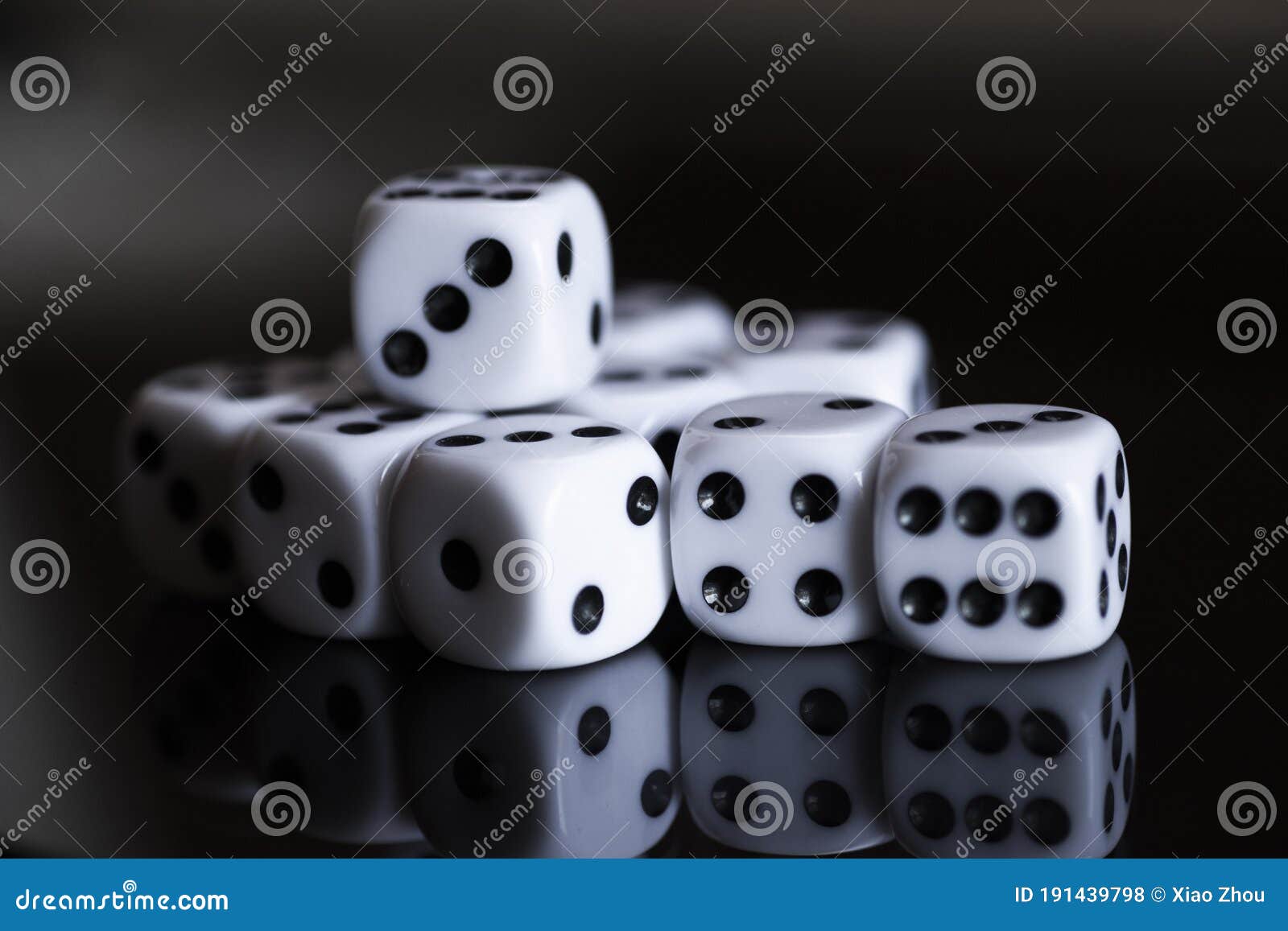 Dice and number stock photo. Image of issue, play, luck - 191439798