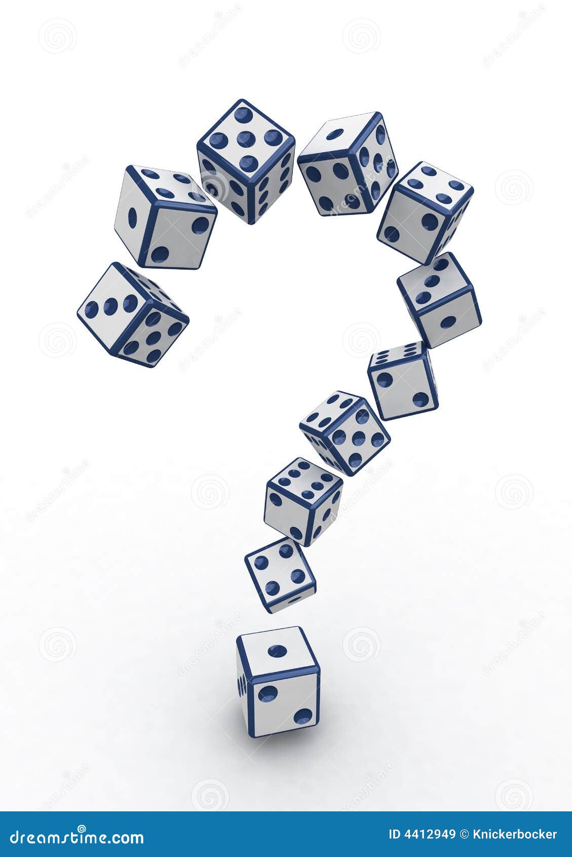 Dice With Question Mark Symbol Stock Photo | CartoonDealer.com #59067594