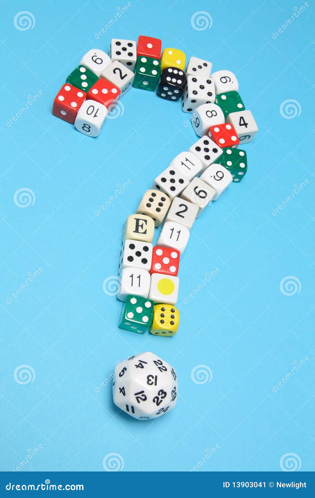 Dice With Question Mark Royalty-Free Stock Photo | CartoonDealer.com ...