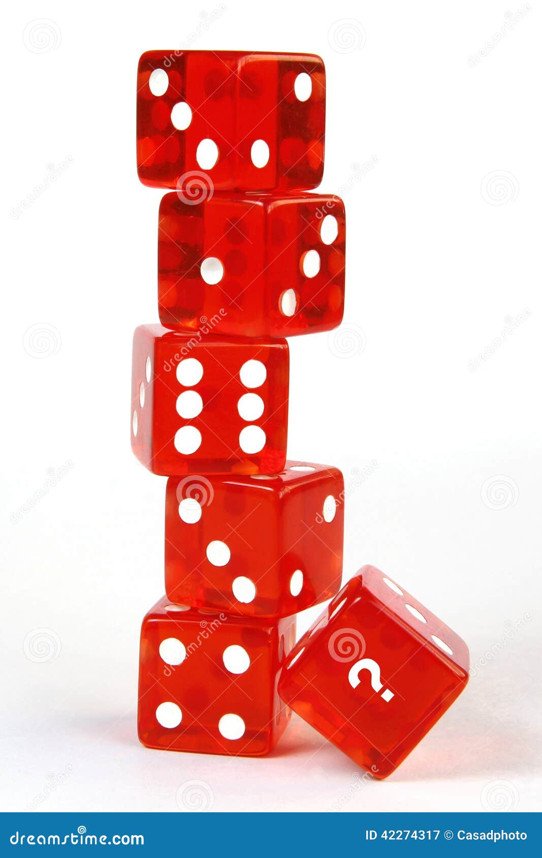 Dice With Question Mark Royalty-Free Stock Photo | CartoonDealer.com ...