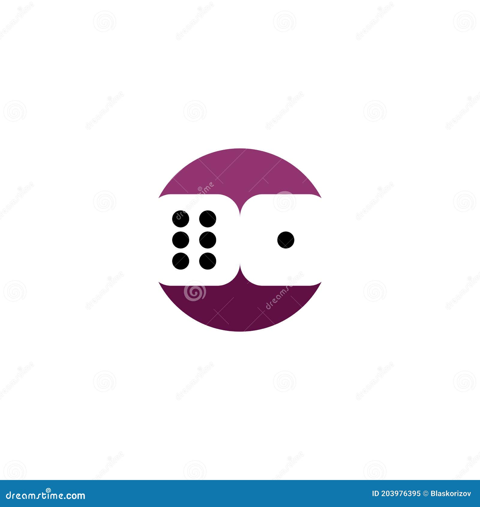 Dice Roll Casino Logo Icon Symbol Stock Vector - Illustration of roll ...