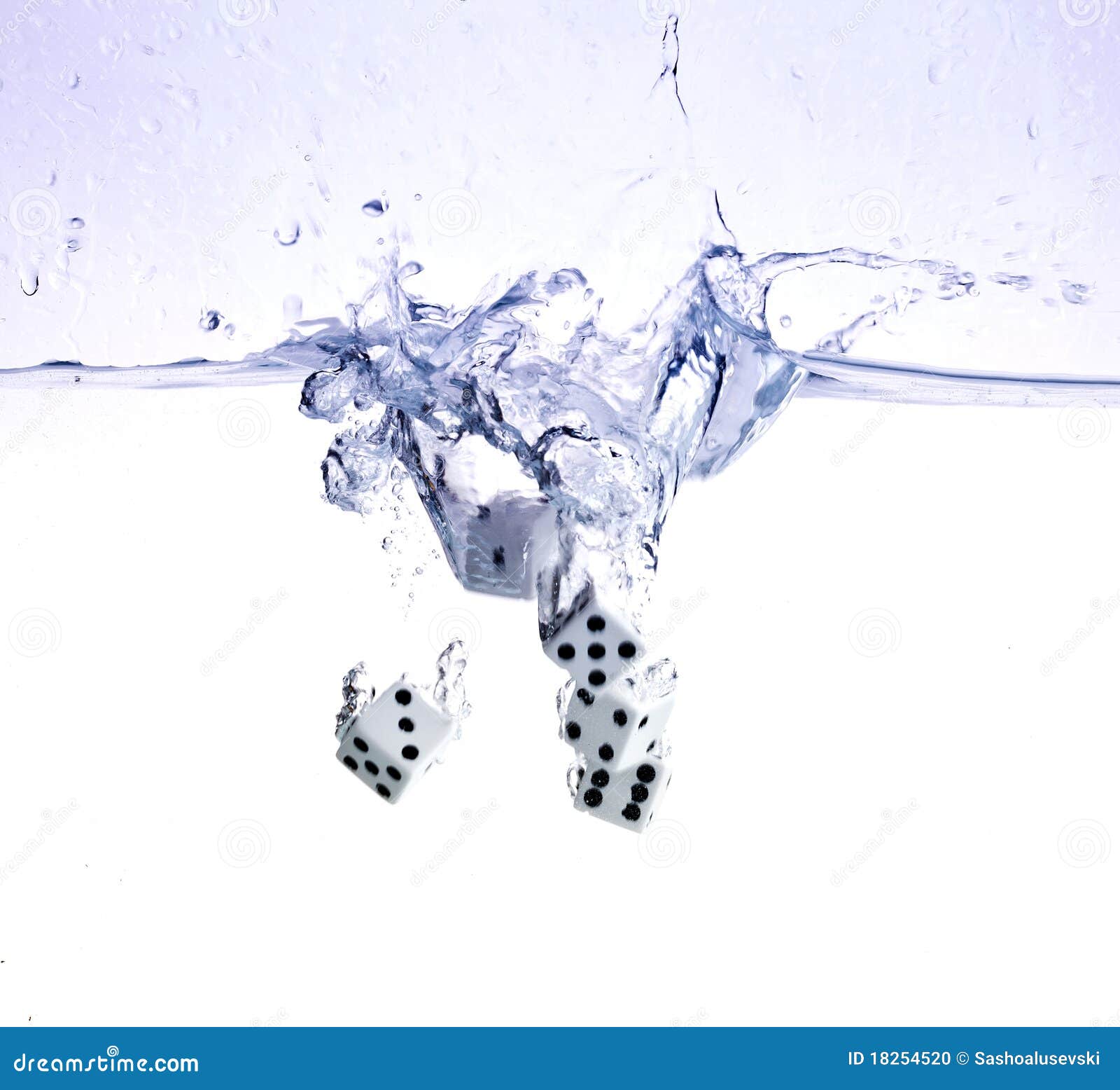 Dice splash stock photo. Image of drip, dice, clear, drop - 18254520