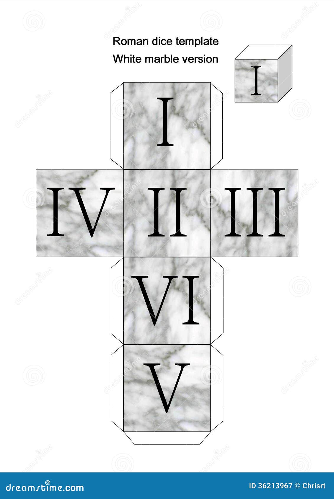 Dice Template Wooden Texture Six Sided Vector Illustration ...