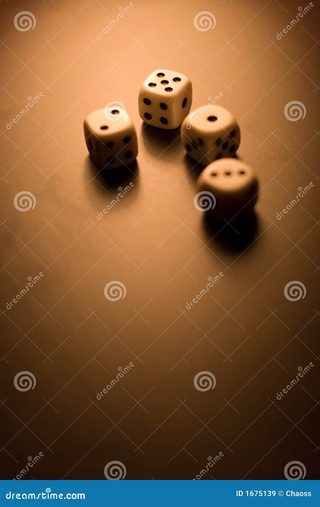 Dice vertical view stock image. Image of crash, chart - 1675139