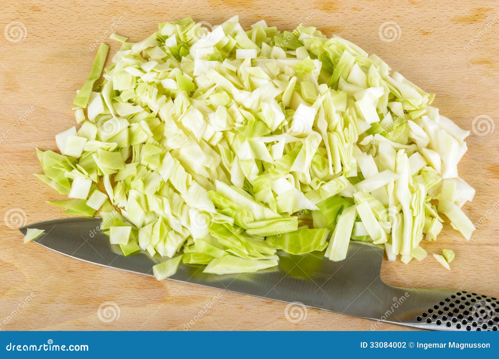 Diced cabbage and knife stock photo. Image of element - 33084002