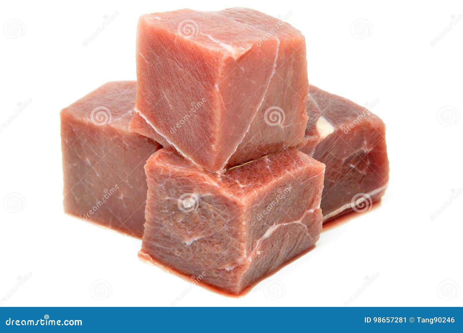 Diced or Cubed Raw Beef Steak Stock Image - Image of fondue, beef: 98657281