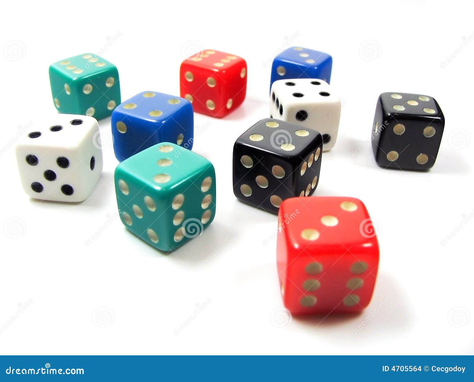 Dices stock photo. Image of eight, five, game, betting - 4705564