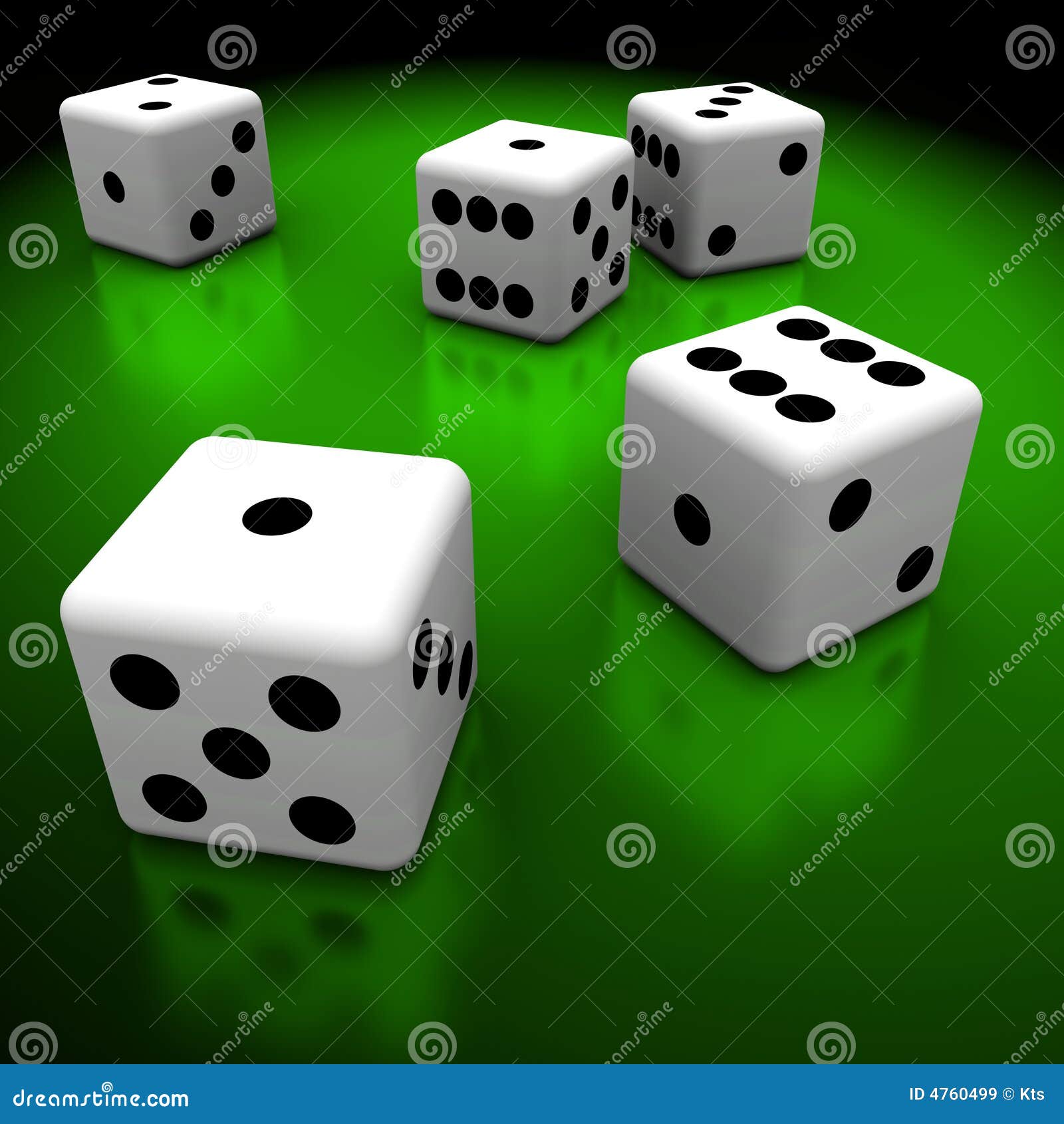 Dices stock illustration. Illustration of craps, number - 4760499