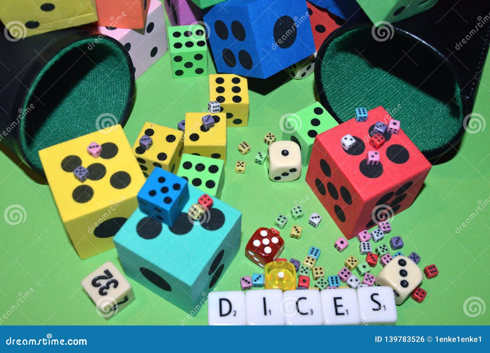 Dices on the table stock photo. Image of betting, dices - 139783526