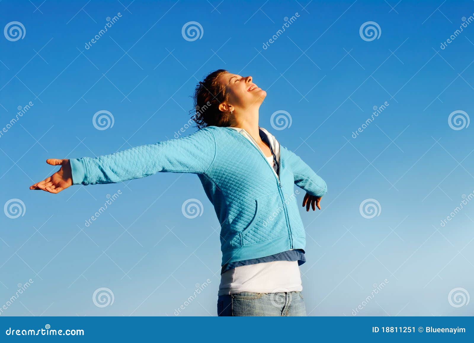 Dicha imagen de archivo. Imagen de regocijado, felicidad - 18811251