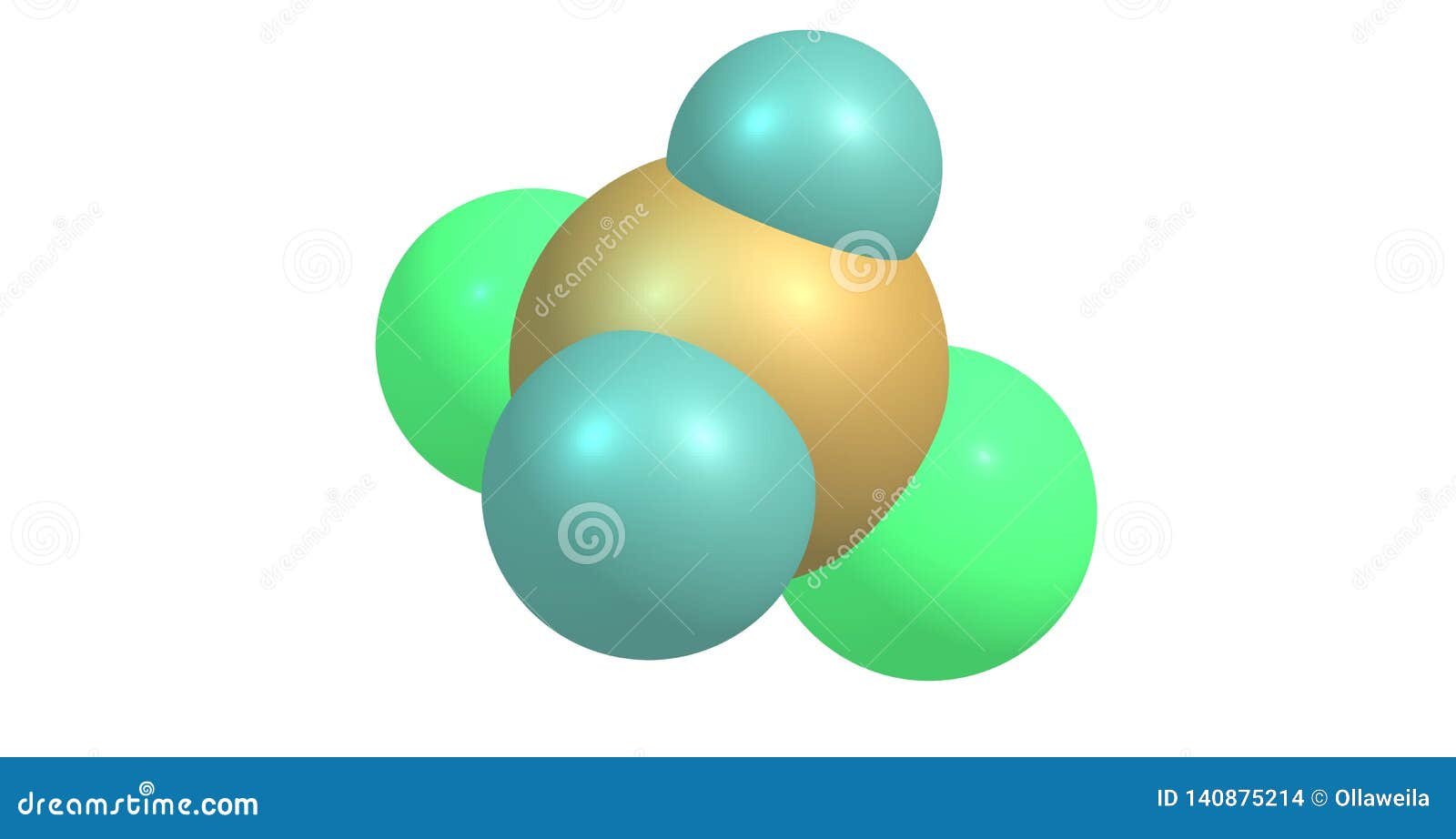 Dichloromethane DCM Solvent Molecule. Skeletal Formula. Vector ...