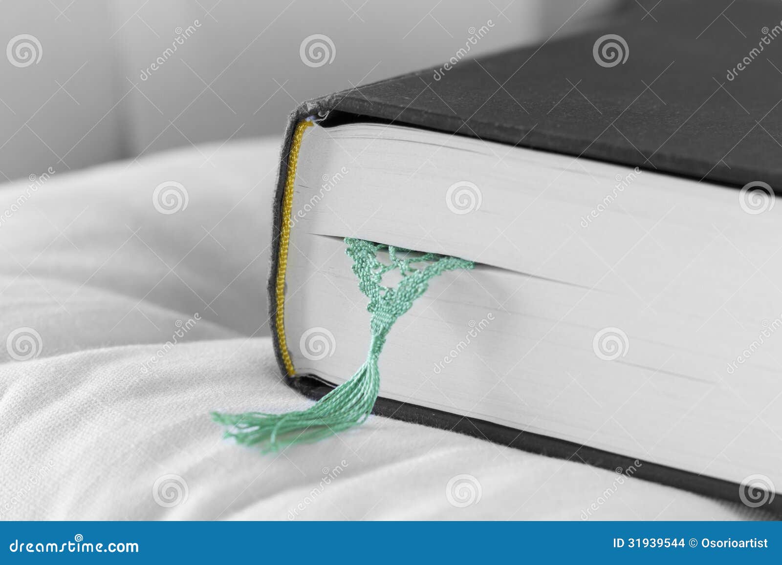 Dicht Boek Met Groene Referentie Stock Foto - Image of studie, boek ...