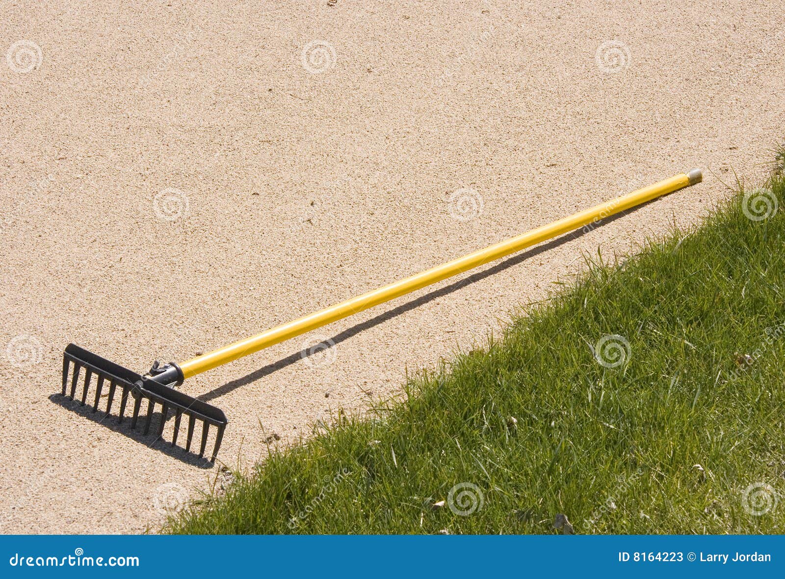 Dichte Omhooggaand Van De Hark Van De Bunker Stock Afbeelding - Image ...