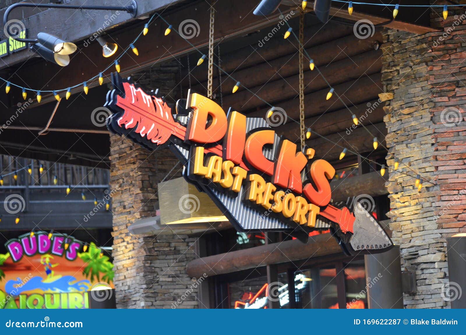 Dick`s Last Resort In Gatlinburg Tn Editorial Photography Image Of
