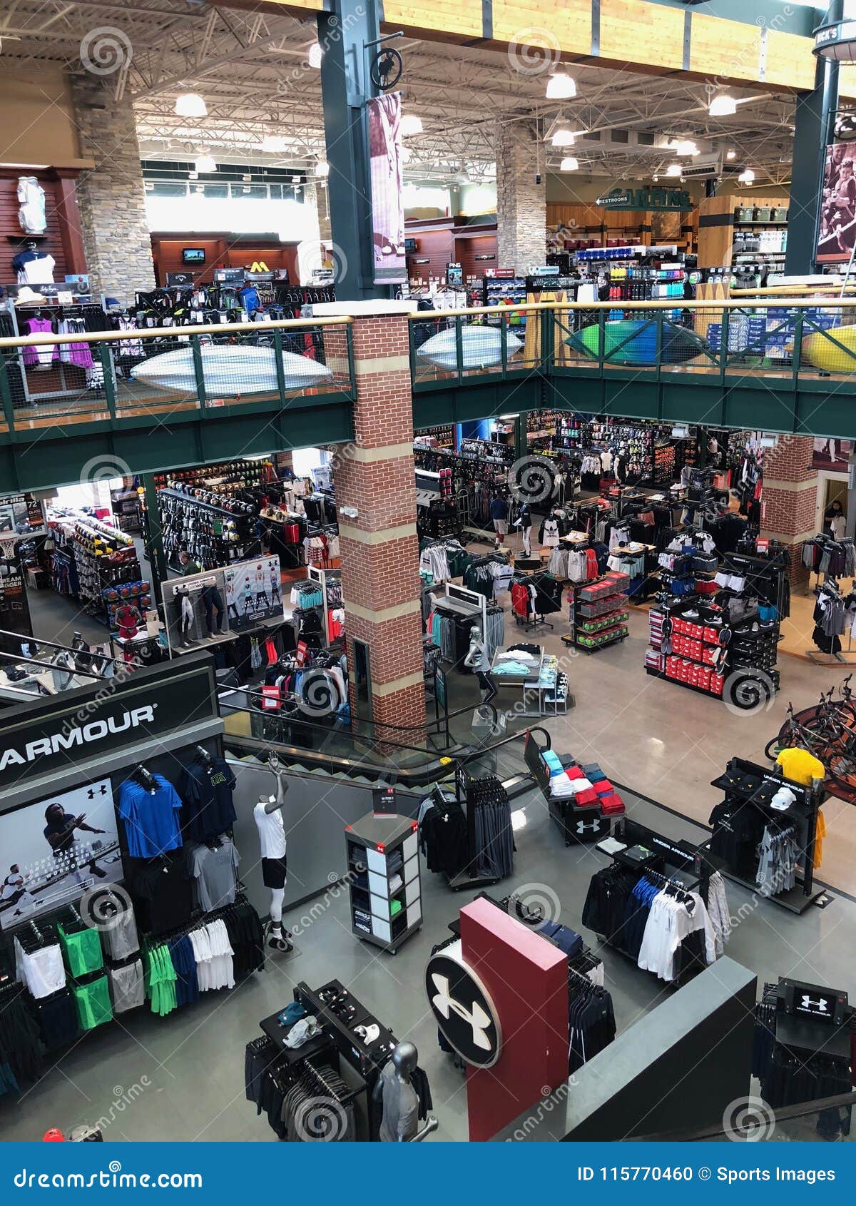 Dick`s Sporting Goods editorial image. Image of fishing - 115770460