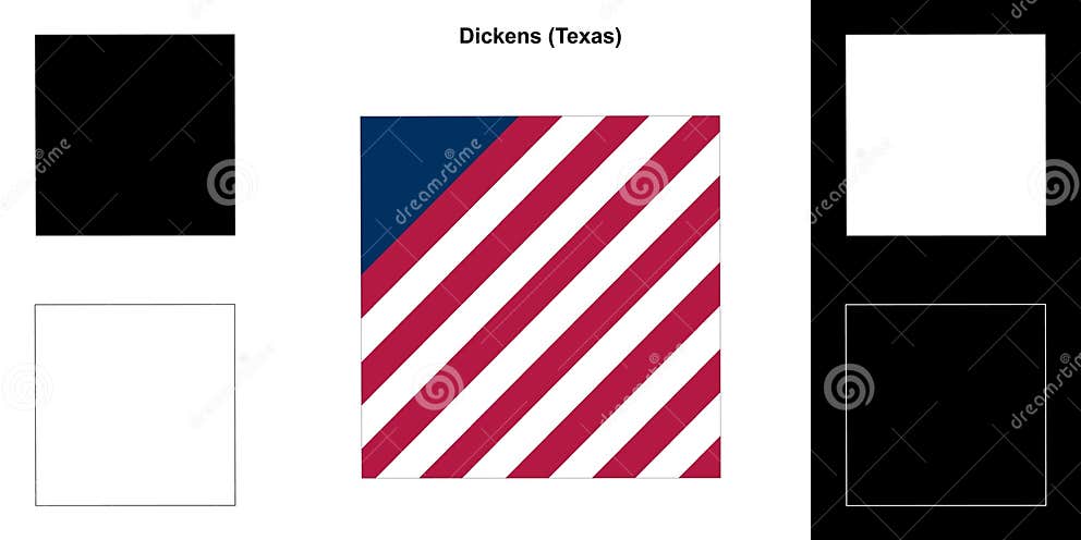 Dickens Outline Map Stock Illustration Illustration Of Area 324146422