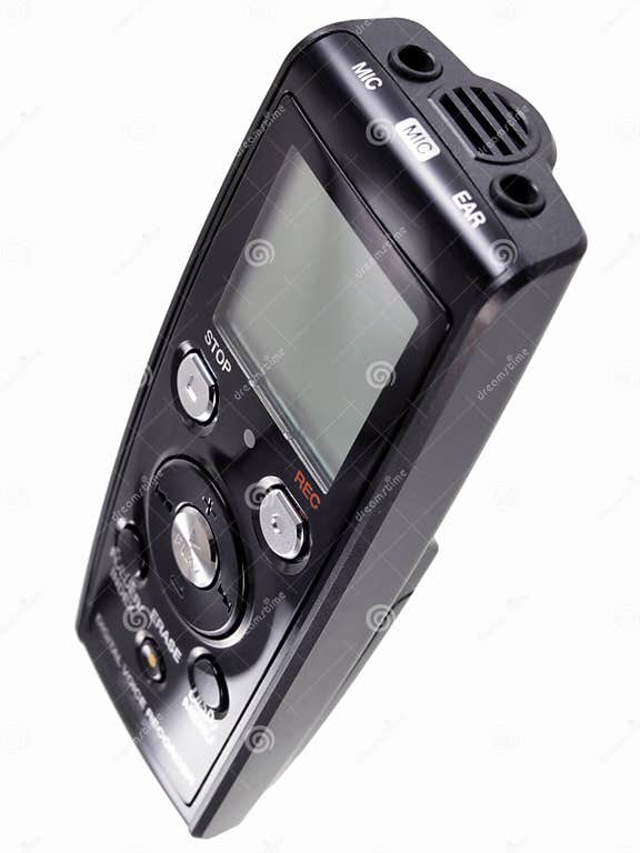 Dictaphone stock photo. Image of black, olympus, information - 1401824