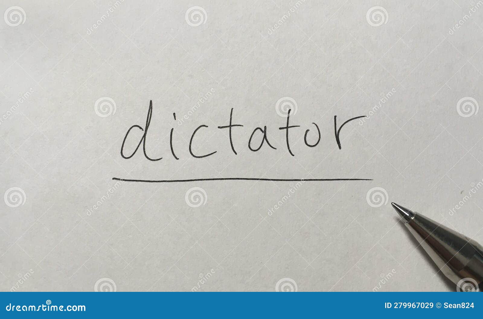 Dictator Word Written In Ash, Dirt, Dust With Bullets Around As Royalty ...