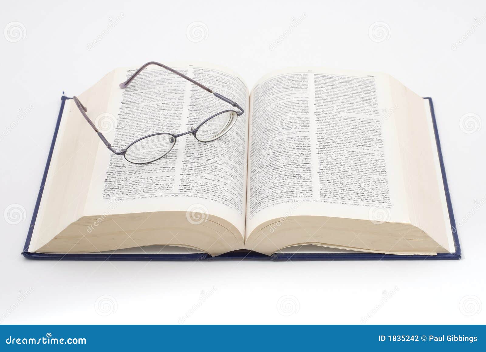 Dictionary 1 stock photo. Image of language, spectacles - 1835242