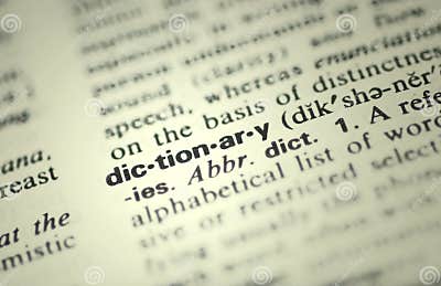 Dictionary stock image. Image of terminology, word, wisdom - 1464125